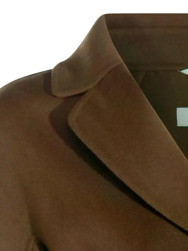 Max Mara Belted Wrap Coat - Brown