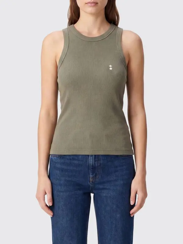 ICON DENIM LOS ANGELES Ribbed Tank - Green