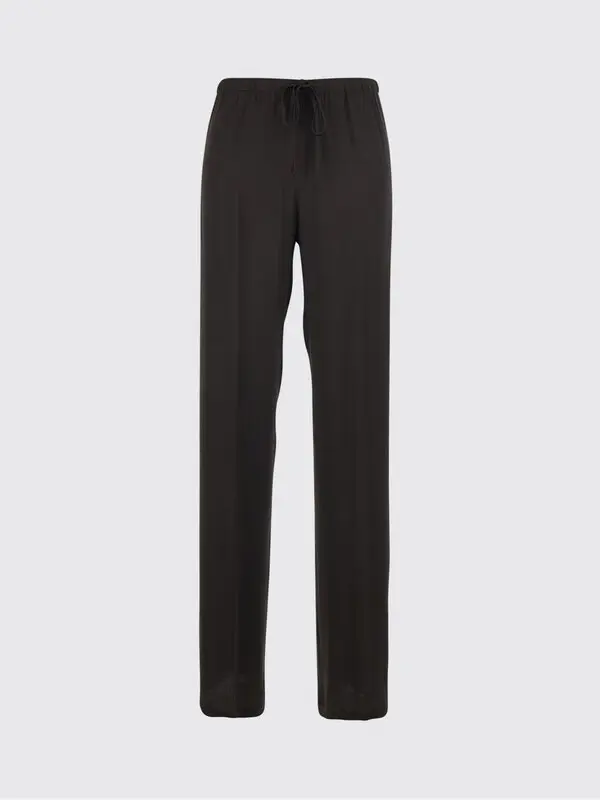 SEMICOUTURE Drawstring Trousers - Brown