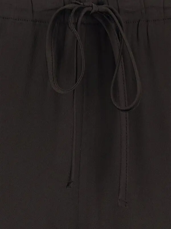 SEMICOUTURE Drawstring Trousers - Brown