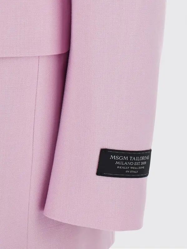 MSGM Tailored Double-breasted Blazer