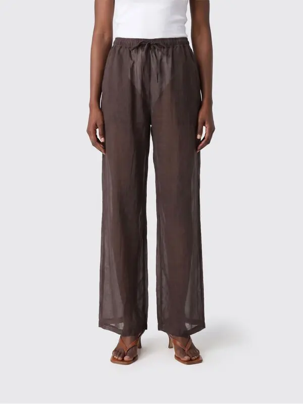 Federica Tosi Wide Leg Drawstring Trousers