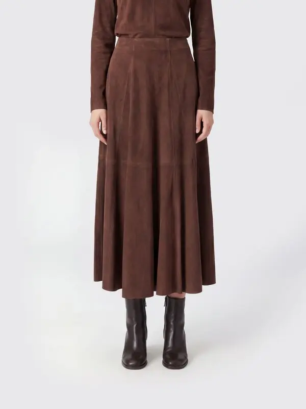 ARMA Suede Midi Skirt