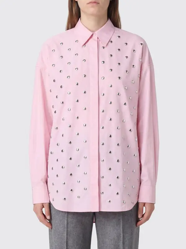 MSGM Embellished Shirt - Pink