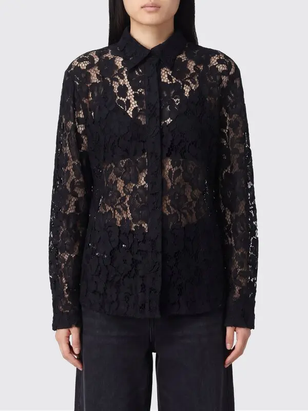 Federica Tosi Lace Shirt - Black