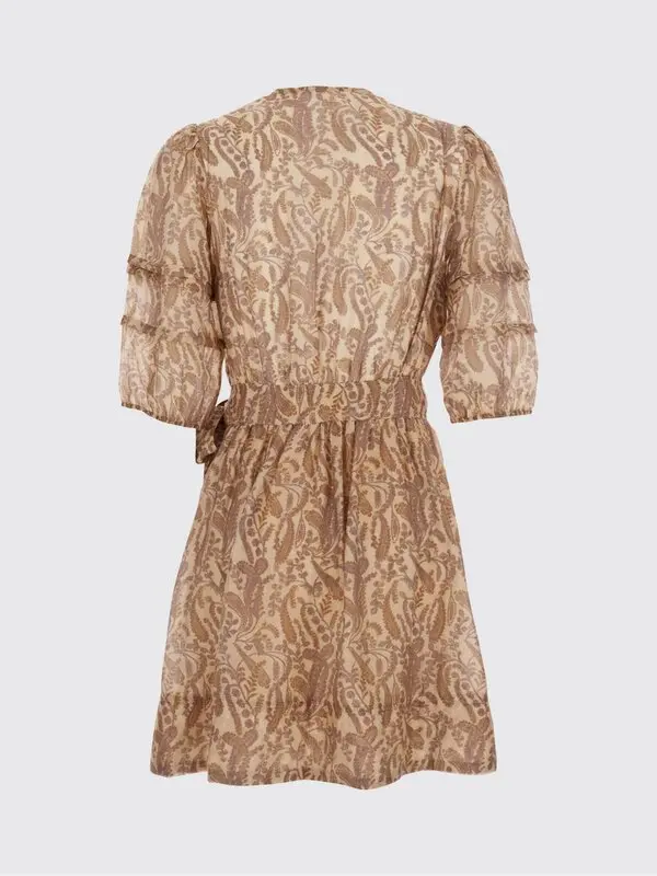 Ba&sh Printed Wrap Dress