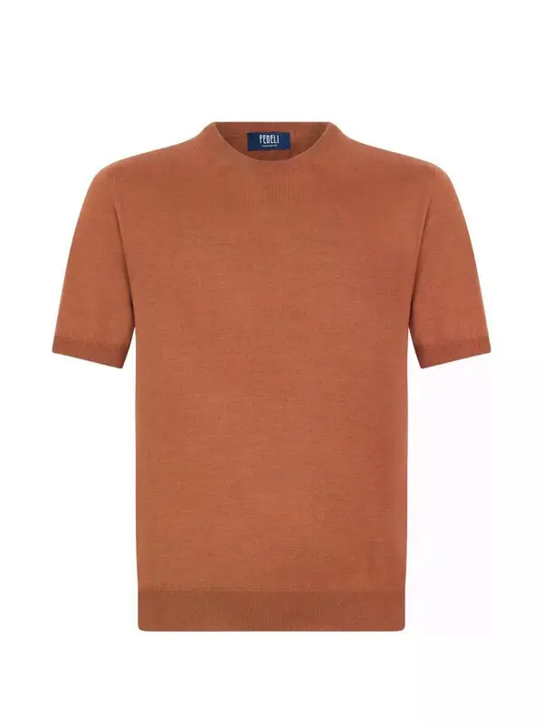 Fedeli Short-sleeved Round-neck T-shirt