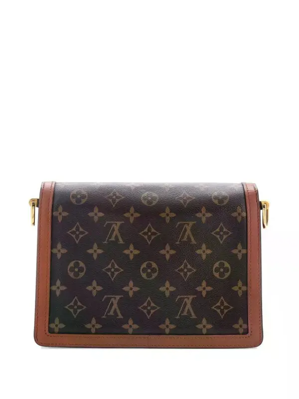 LOUIS VUITTON Dauphine Reverse Monogram Canvas Mm Shoulder Bag