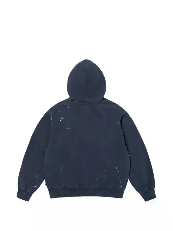 Supreme Box Logo Paint-splatter Hoodie