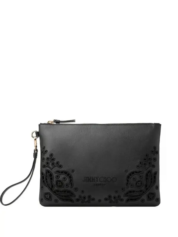 JIMMY CHOO Zipped Flat Pouch