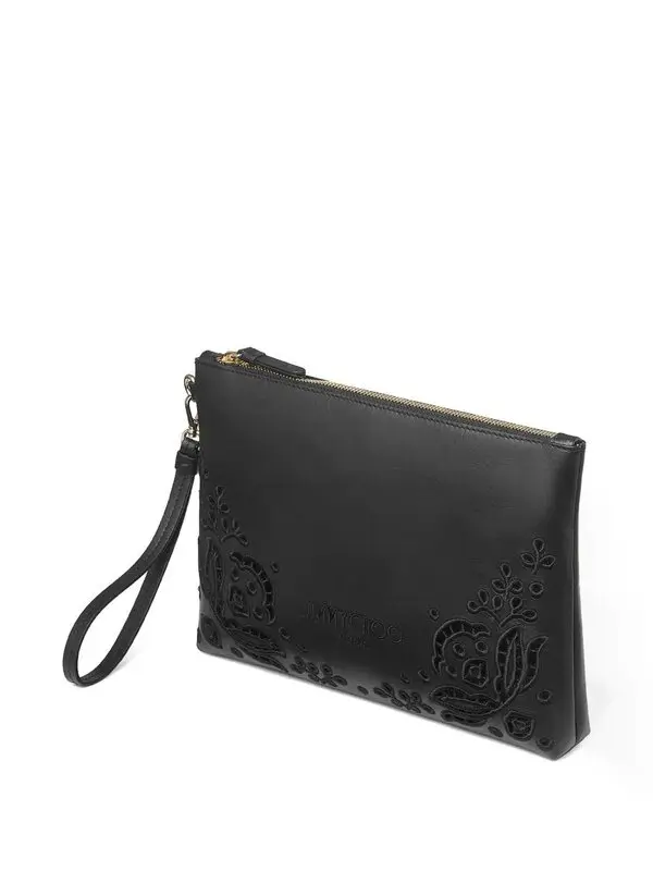 JIMMY CHOO Zipped Flat Pouch