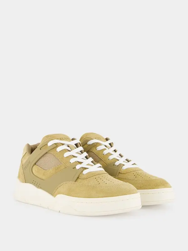 Celine Ct-09 Leather Lace-up Sneakers