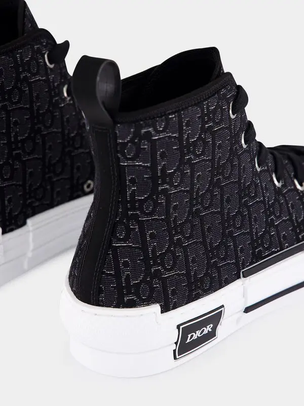 Dior B23 Jacquard High-top Sneakers