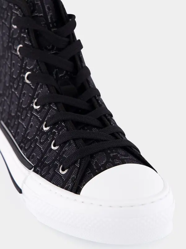 Dior B23 Jacquard High-top Sneakers