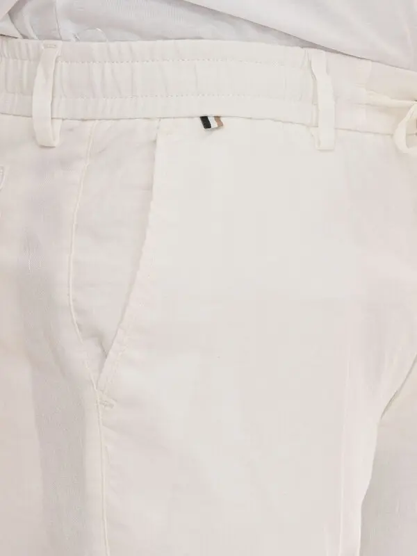 BOSS Linen Blend Chino Shorts