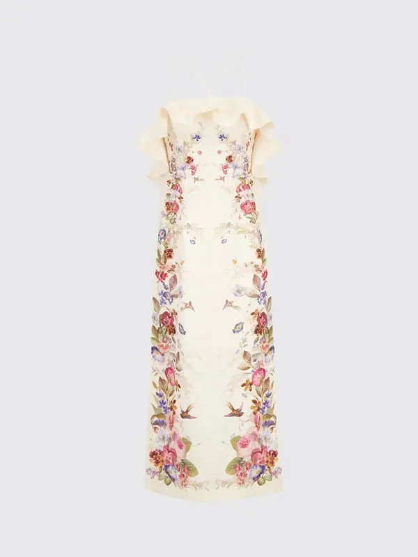 Zimmermann Printed Midi Dress