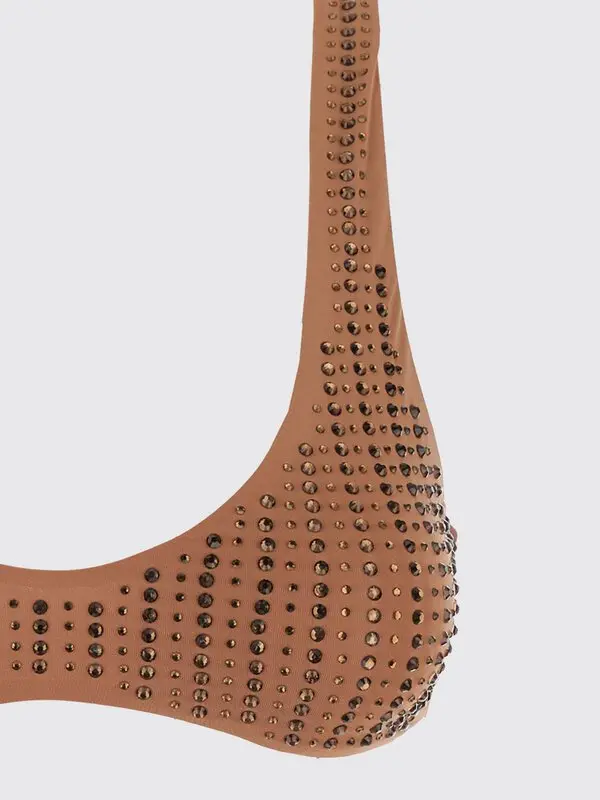 VENUJA Embellished Bikini Set - Brown
