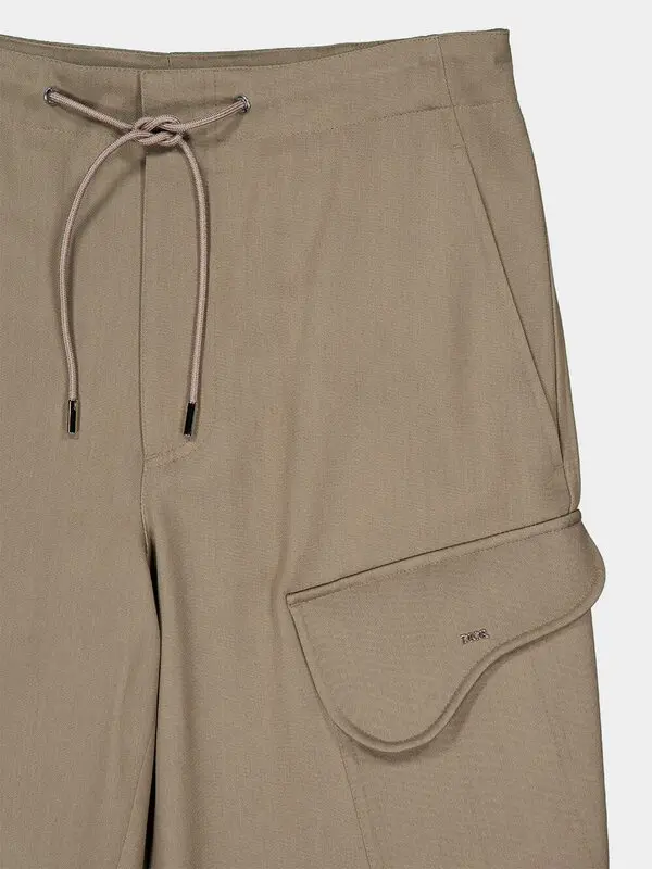 Dior Virgin Wool Tailored Trousers