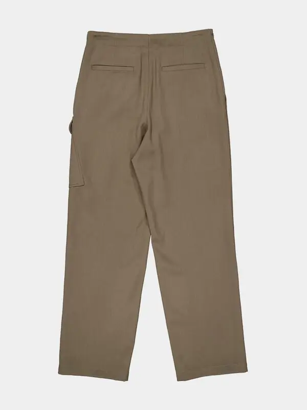 Dior Virgin Wool Tailored Trousers