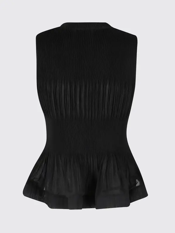 MEIMEIJ Sleeveless Peplum Top