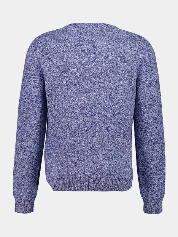 Celine Cashmere Triomphe Boxy Crewneck Sweater