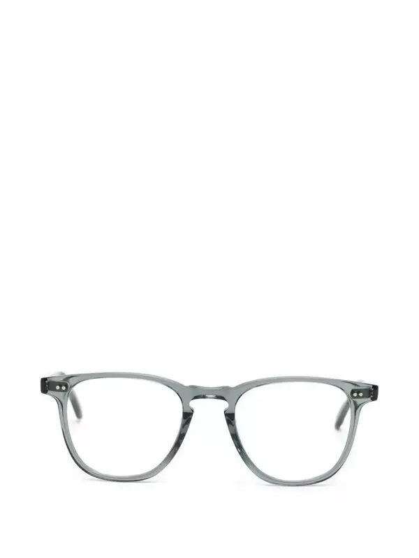 Garrett Leight Brooks Square-frame Eyeglasses - Grey