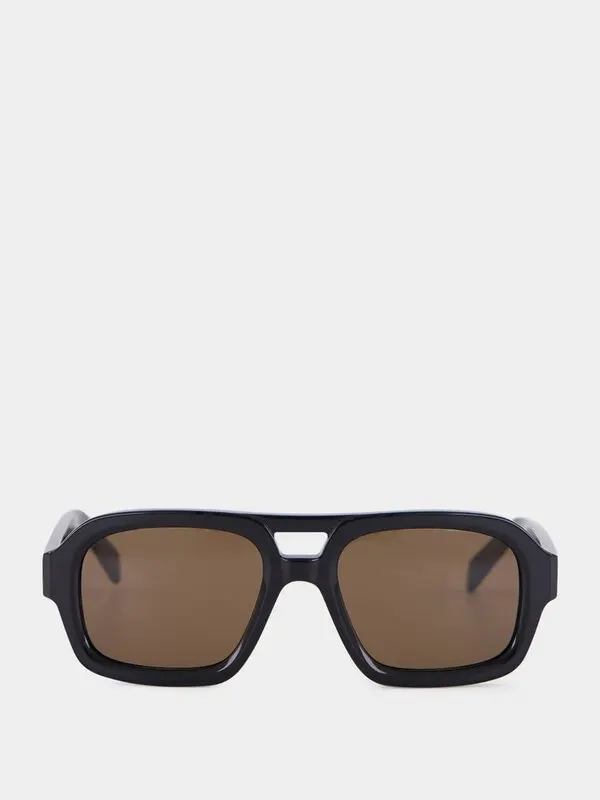 Celine Acetate Sunglasses - Black