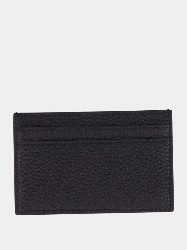 Celine Card Holder Grained Leather Medium