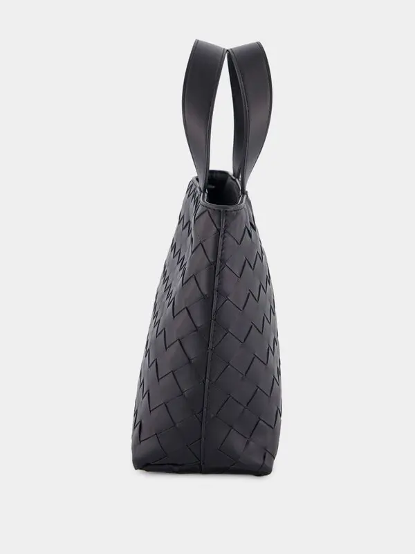 Bottega Veneta Mini Intrecciato Zipped Tote