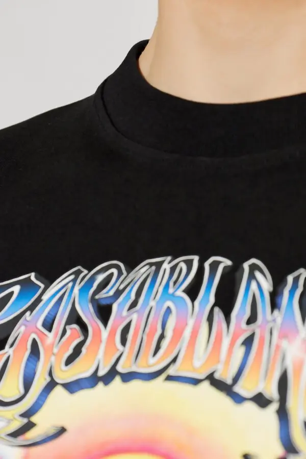 Casablanca T-shirt With Colorful Print