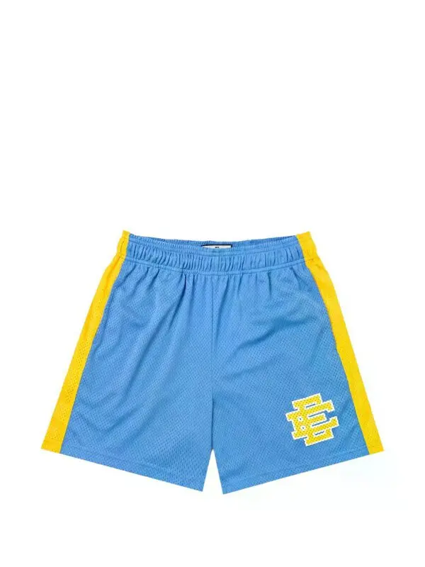 ERIC EMANUEL Mesh Texture Side Stripe Shorts
