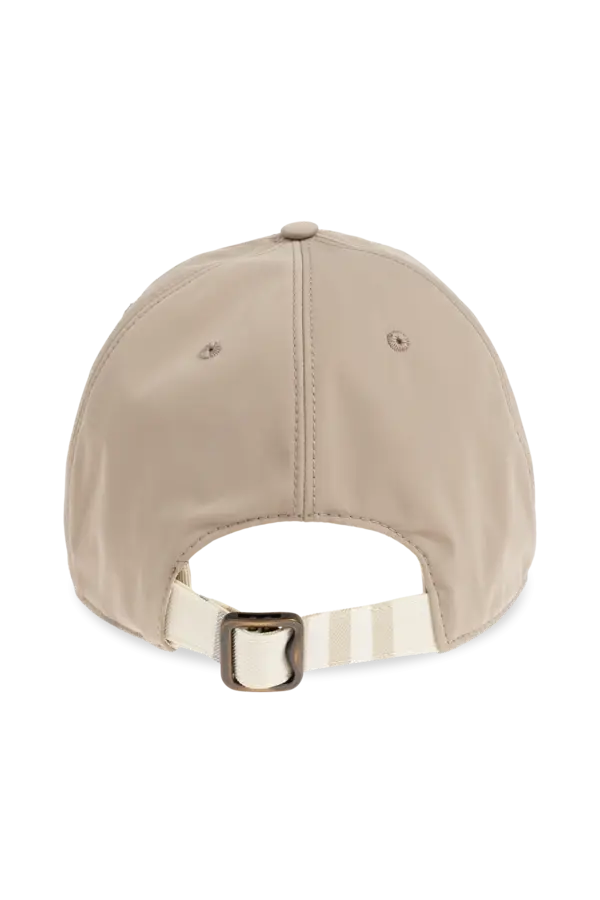 Burberry Baseball Cap With Metallic Logo Detail