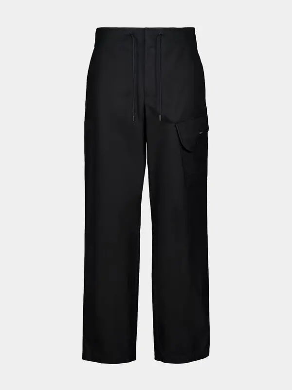 Dior Cotton Cargo Pants - Black