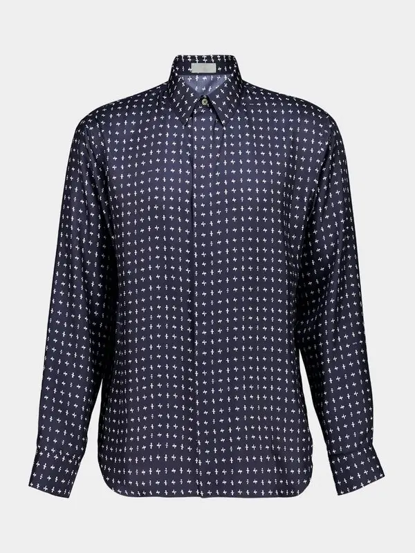 Dior Shirt Silk - Blue