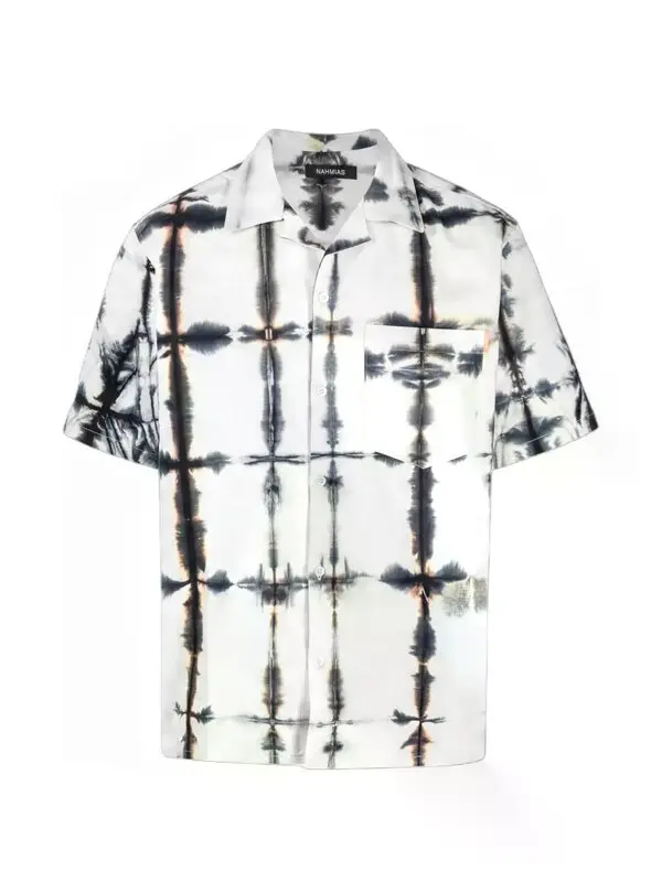 NAHMIAS Tie-dye Short-sleeve Shirt
