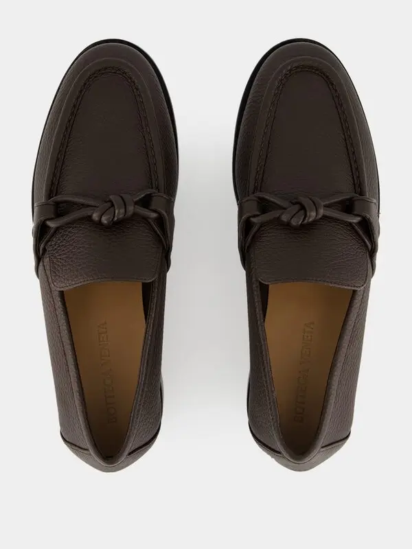 Bottega Veneta Astaire Loafer In Grainy Calfskin