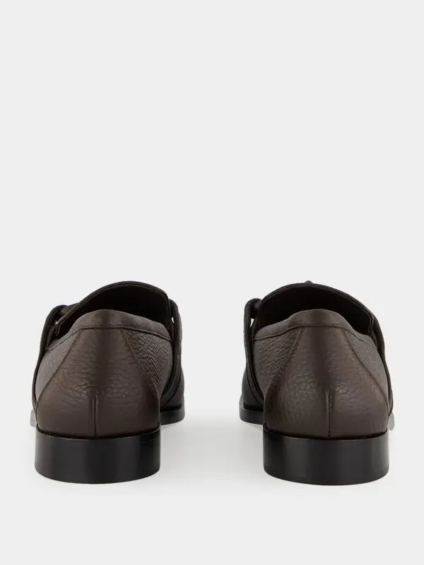 Bottega Veneta Astaire Loafer In Grainy Calfskin