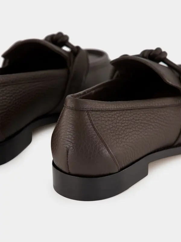 Bottega Veneta Astaire Loafer In Grainy Calfskin