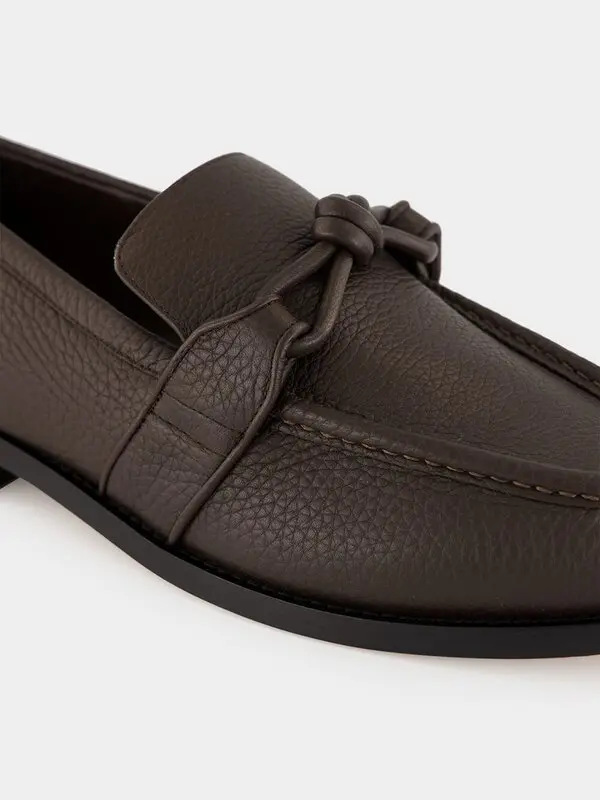 Bottega Veneta Astaire Loafer In Grainy Calfskin