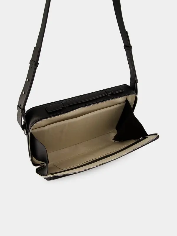 Bottega Veneta Slim Briefcase - Black
