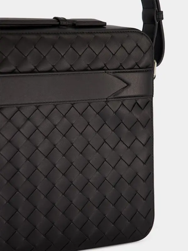 Bottega Veneta Slim Briefcase - Black