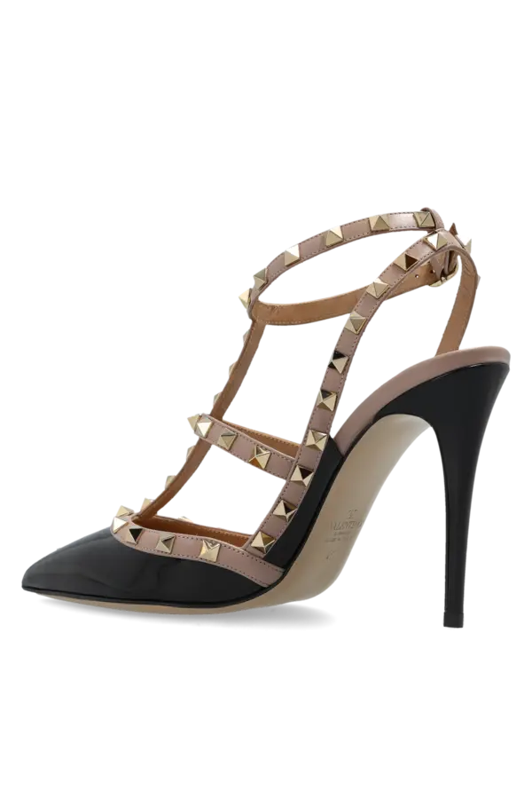 Valentino Garavani Studded Leather High Heel Sandals