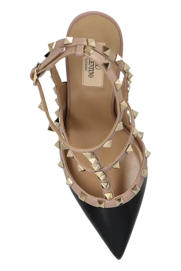 Valentino Garavani Studded Leather High Heel Sandals