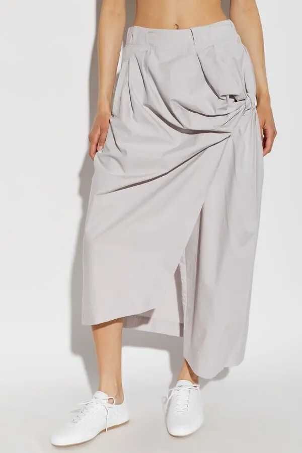 Issey Miyake Asymmetric Draped Skirt