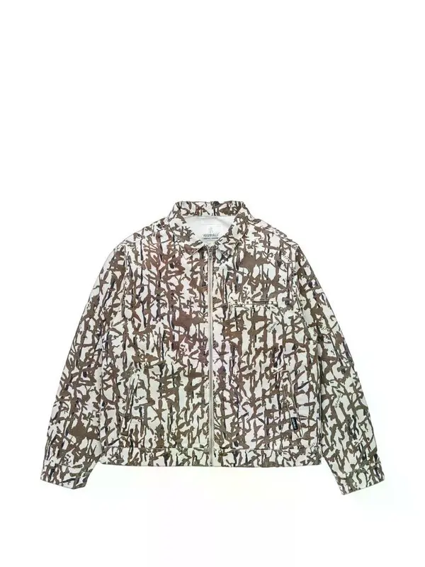 Gramicci Abstract-print Zip Jacket