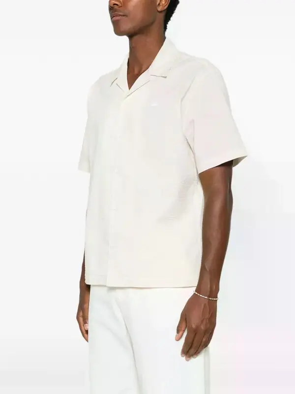 Lacoste Seersucker Striped Shirt
