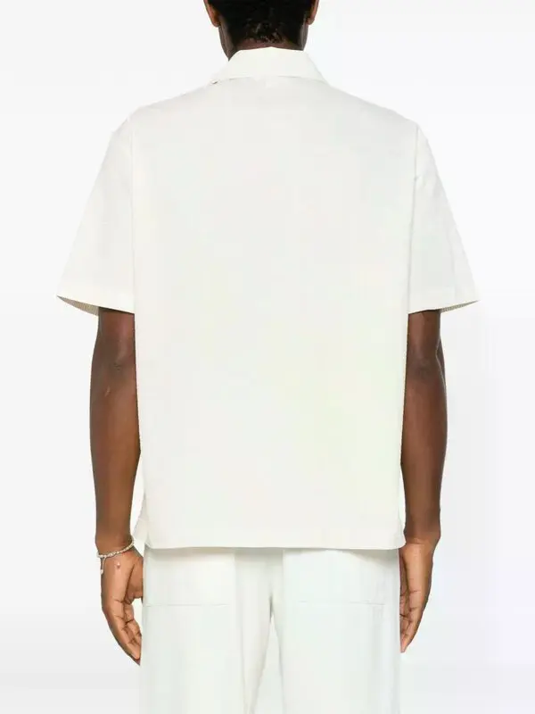 Lacoste Seersucker Striped Shirt