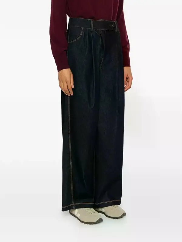 Max Mara Sarta Pleated Jeans