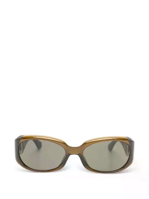 Saint Laurent Square-frame Sunglasses - Brown