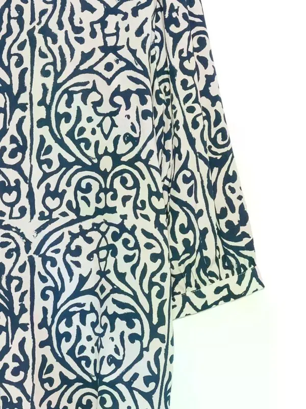 ZANETTI Band-collar Shirt